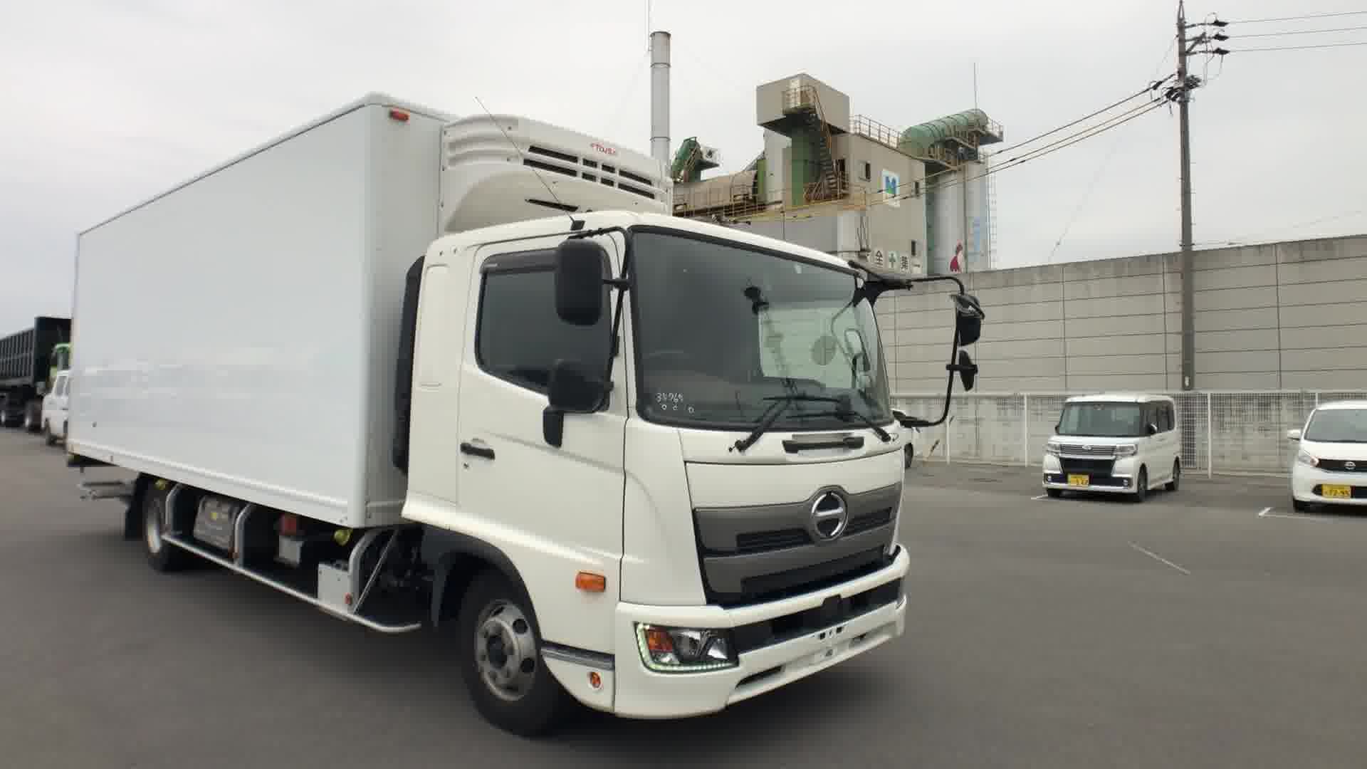 日野 2KG-FD2ABG 冷凍車 4t ワイド | 販売車輌 | 中古トラック販売・買取 [ 日光オート ] 愛知県弥富市